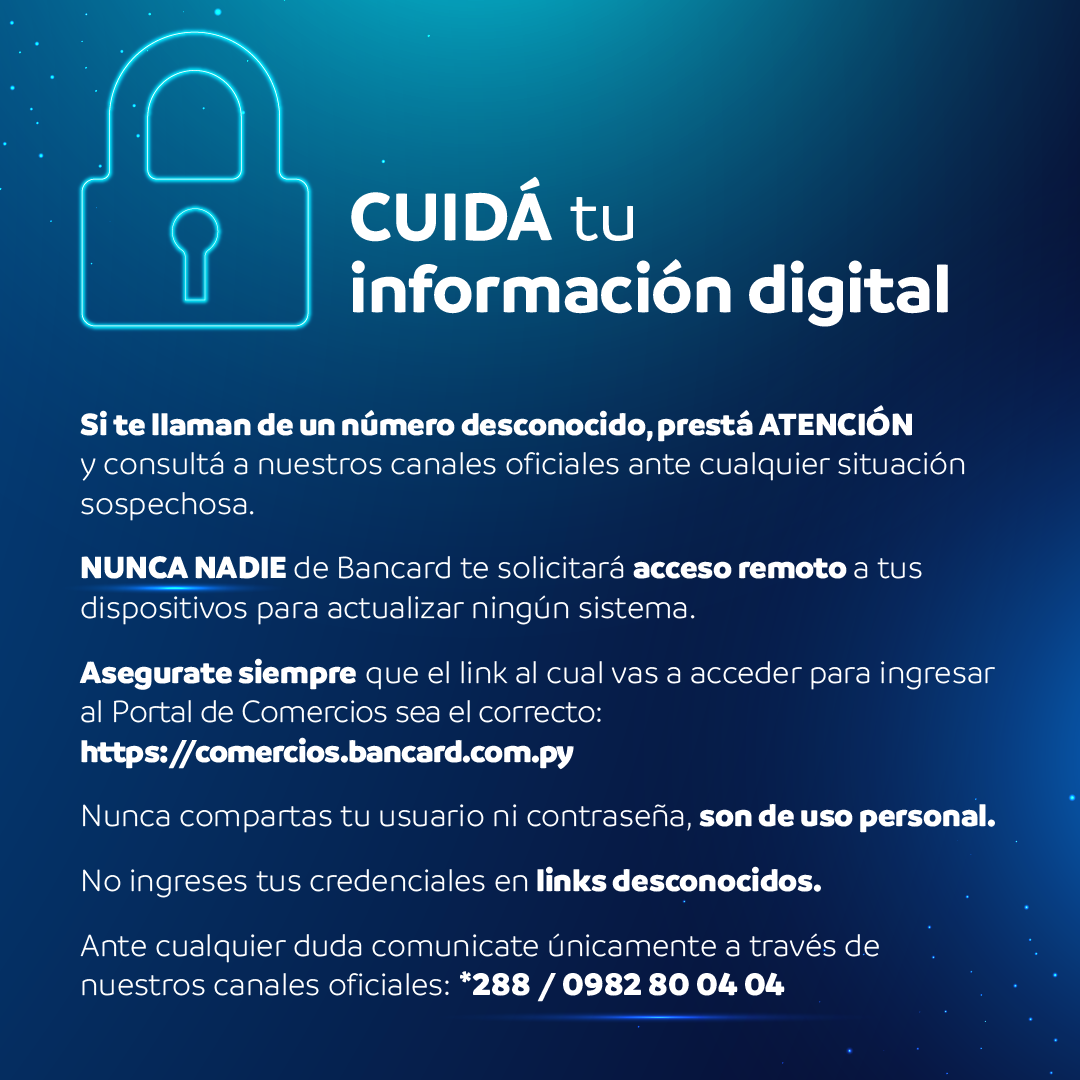 Bancard - Bienvenidos